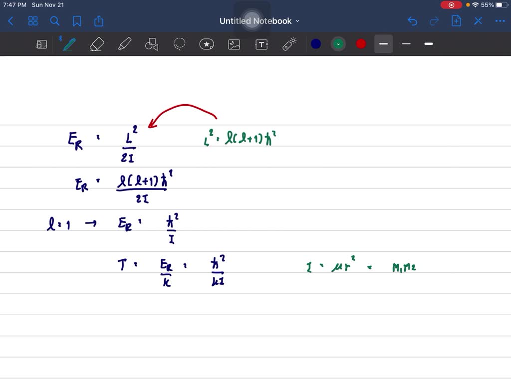 SOLVED:According to quantum mechanics, the molecules of a diatomic gas ...
