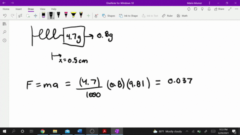 SOLVED:In a control system, an accelerometer consists of a 4.70-g mass sliding on a low-friction ...