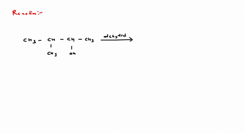 SOLVED: An alcohol C5 H11 OH, on dehydration, gives an alkene, which on ...