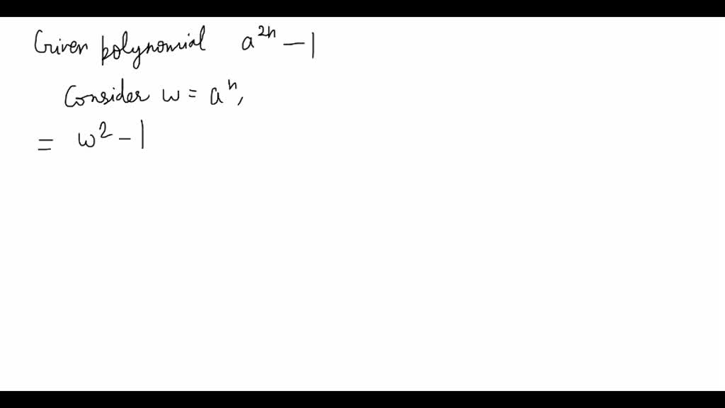 ⏩SOLVED:Factor each polynomial. The variables used as exponents… | Numerade