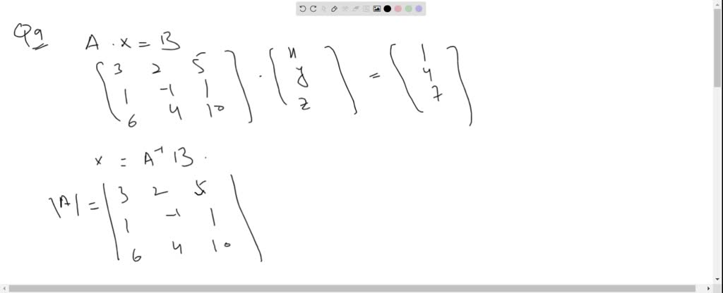 Simultaneous Equations with Complex Coefficients Create a subroutine ...