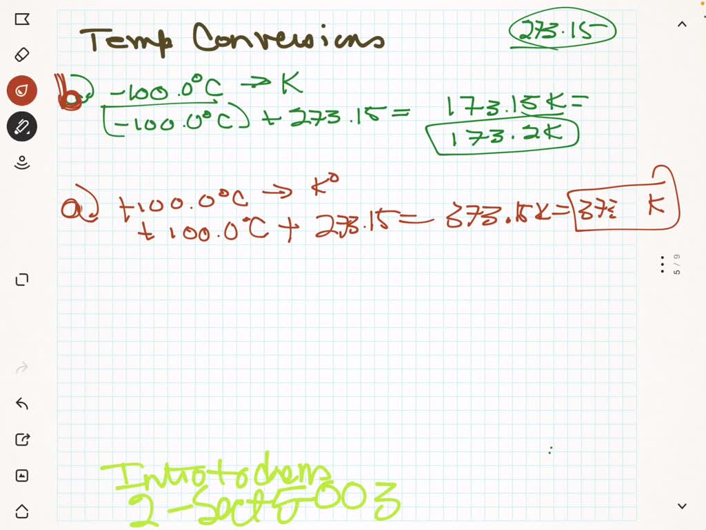 SOLVED:Make the following conversions using the conversion charts: A temperature of 200°F to kelvins