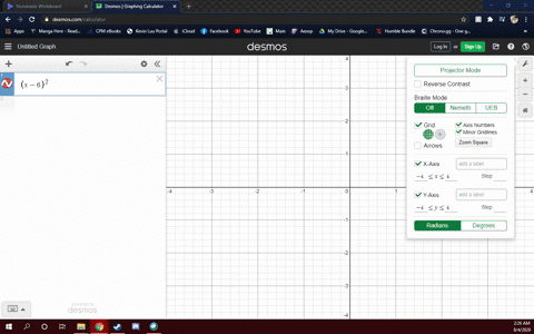 SOLVED:Graph each function using window settings of for x and for y. The graph is not what it ...