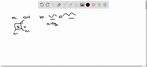 SOLVED:Draw the condensed or line-angle structural formula, if cyclic, for each of the following ...
