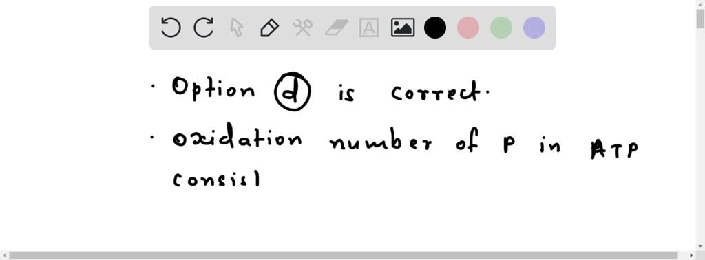 SOLVED:The oxidation number of phosphorous in ATP (adenosine ...