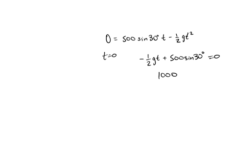 SOLVED:58. If a projectile is fired from the origin with an initial velocity of v0 meters per ...