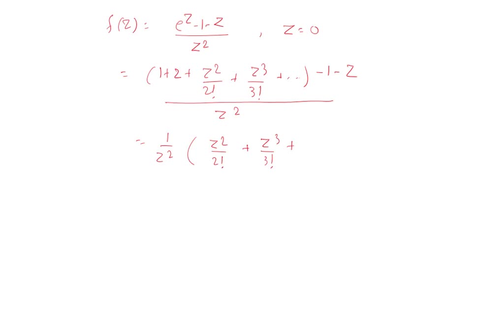SOLVED:16.61. Locate in the finite z plane all the singularities, if ...
