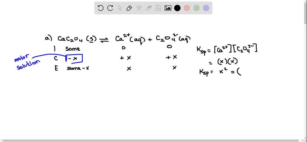 ⏩SOLVED:Use the following data to calculate the Ksp value for each… | Numerade