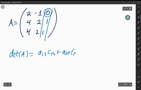 ⏩SOLVED:find the determinant of the matrix. Expand by cofactors… | Numerade