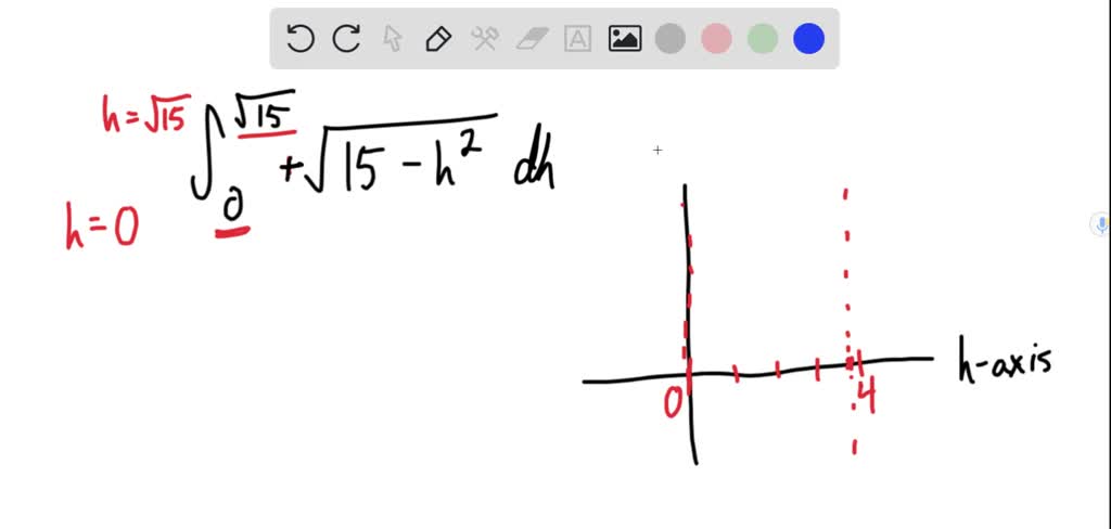SOLVED:The integrals represent the area of either a triangle or part of ...