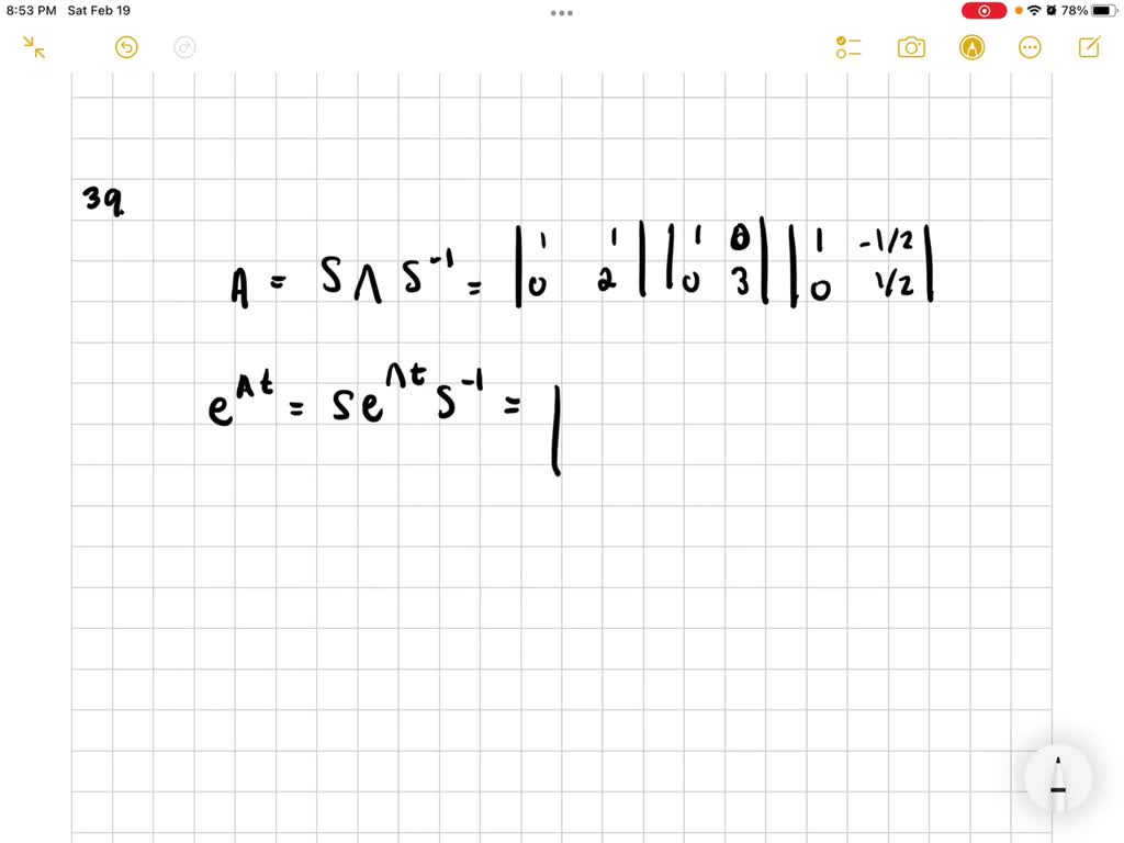 ⏩SOLVED:Using the MATLAB functions eye(n) and diag(𝐯, 𝐤) to define ...