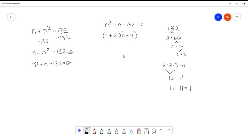 SOLVED The Sum Of A Number And Its Square Is 132 Find The Number s 