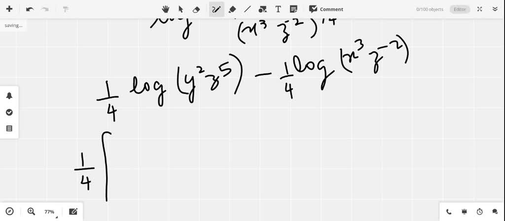SOLVED:Given that loga x=2, loga y=3, and loga z=4 find loga (√(y^2 z^5))/(√(x^3 z^-2))