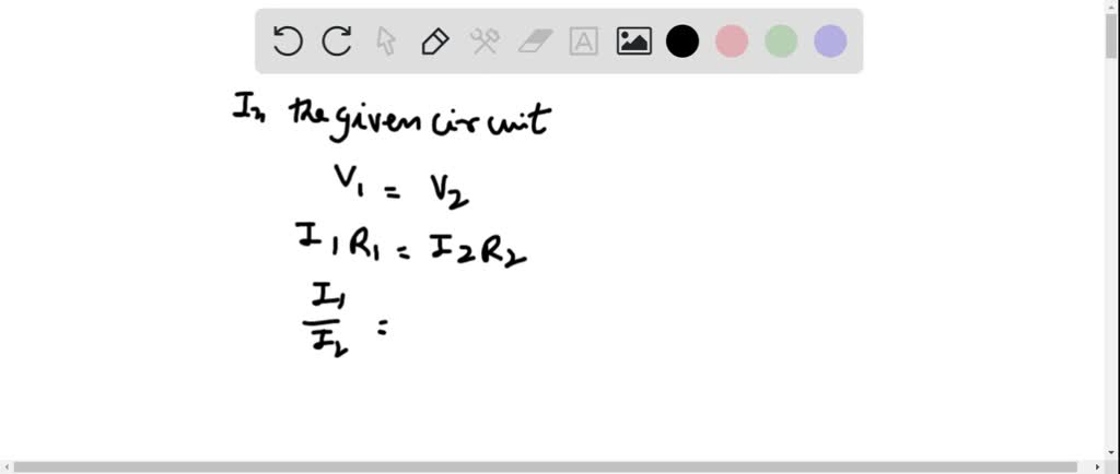 SOLVED:Two resistances R1 and R2 are connected in parallel. We know ...