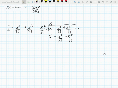 SOLVED: Find the terms through x^5 in the Maclaurin series for f(x) . Hint: It may be easiest to ...