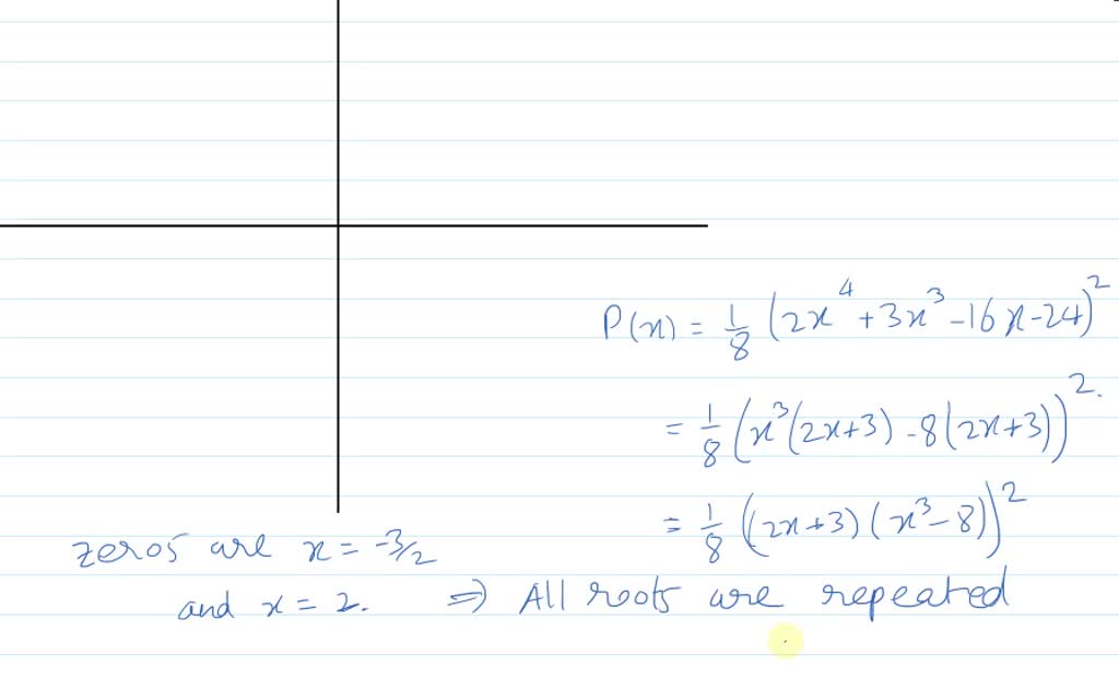 SOLVED 27 40 Factor The Polynomial And Use The Factored Form To Find