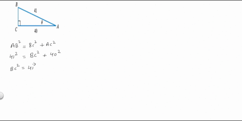SOLVED: Use the Pythagorean Theorem to find the length of the missing side of each right ...