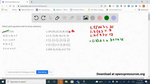 ⏩SOLVED:Match each system of equations with its solution. [The… | Numerade