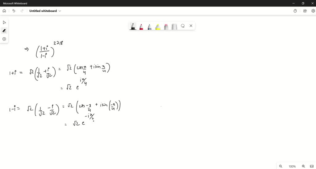 ⏩SOLVED:Find one or more values of each of the following complex… | Numerade