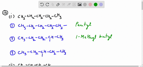 SOLVED:Draw structures corresponding to the following IUPAC names: (a ...