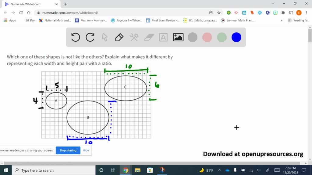 ⏩SOLVED:Which one of these shapes is not like the others? Explain ...