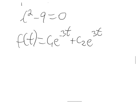 SOLVED: Apply Duhamel's principle to write an integral formula for the solution of each initial ...