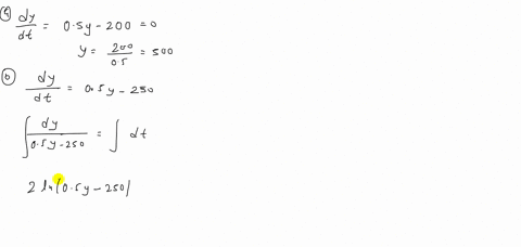 SOLVED:(a) Find all equilibrium solutions for the differential equation ...