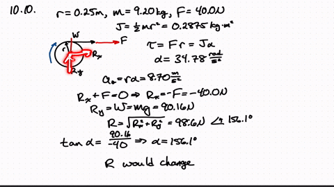 SOLVED:The flywheel of an engine has moment of inertia 1.60 kg ·m^2 ...