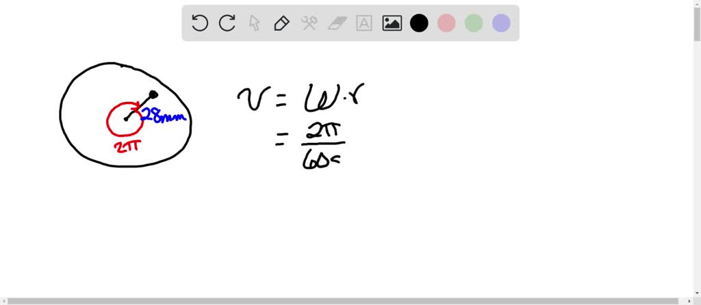 ⏩SOLVED:Find the linear speed v for each of the following. the tip… | Numerade