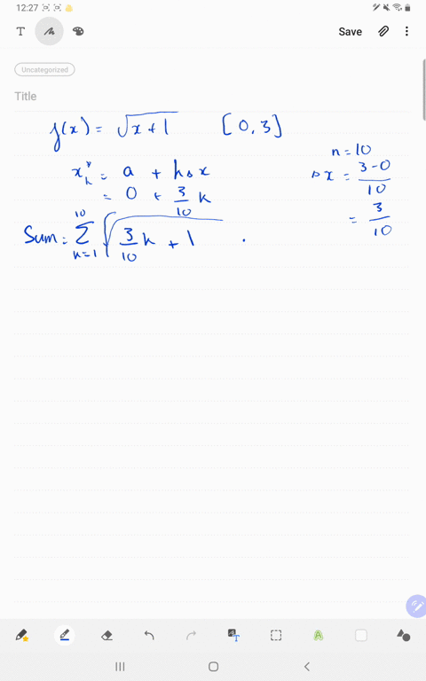 SOLVED:Approximating areas with a calculator Use a calculator and right ...