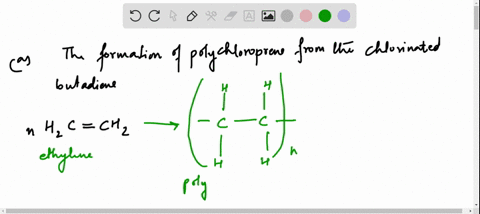 ⏩SOLVED:Neoprene (polychloroprene, a kind of rubber) is a polymer ...