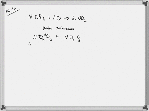 SOLVED:A chemist studied the reaction mechanism for the reaction what ...