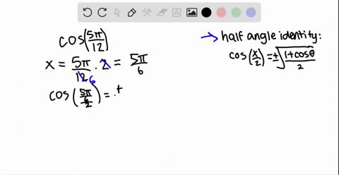 SOLVED:In Problems 13-24, find the exact value without a calculator using half-angle identities ...
