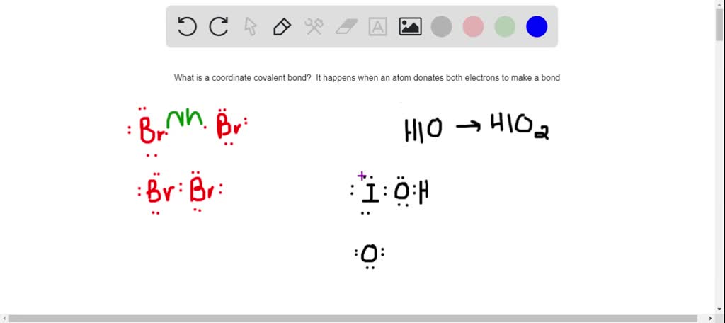 SOLVED:An oxygen atom can bond to a HIO molecule to give HIO2 . Draw ...