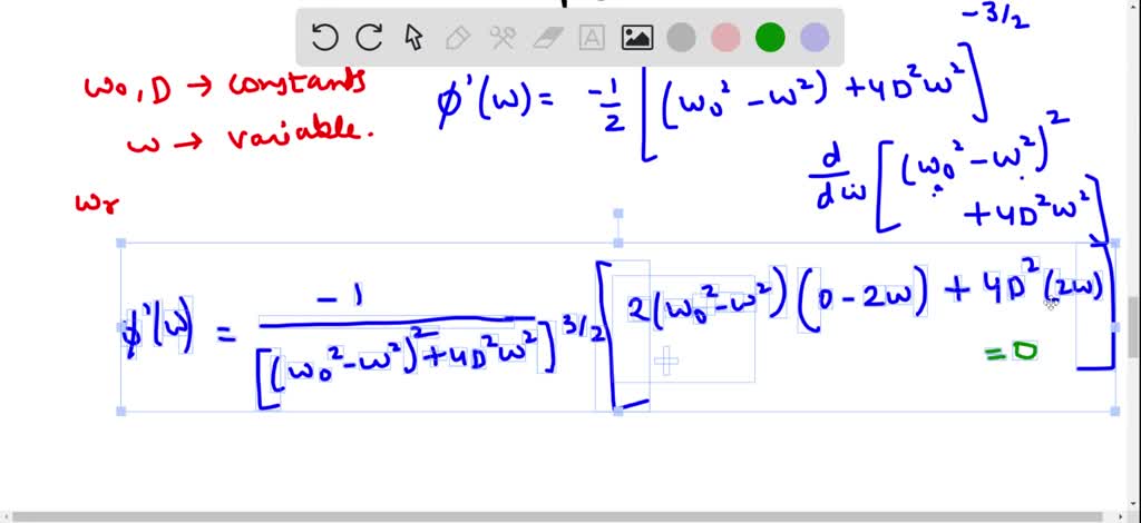 The response of a circuit or other oscillatory system to an input of ...