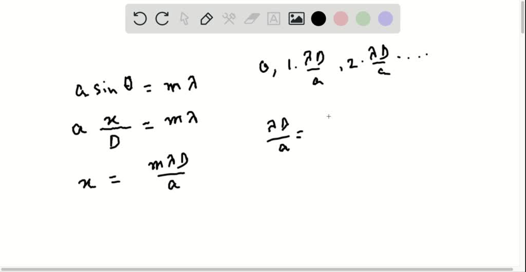 SOLVED:In a double-slit experiment, what is the linear distance on the ...