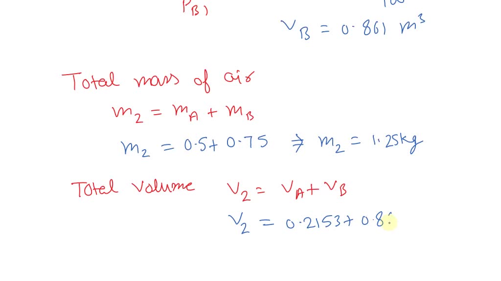 SOLVED:A rigid, insulated vessel is divided into two compartments connected by a valve ...