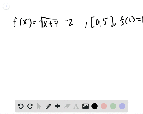 SOLVED:Using the Intermediate Value Theorem In Exercises 95-100, verify ...