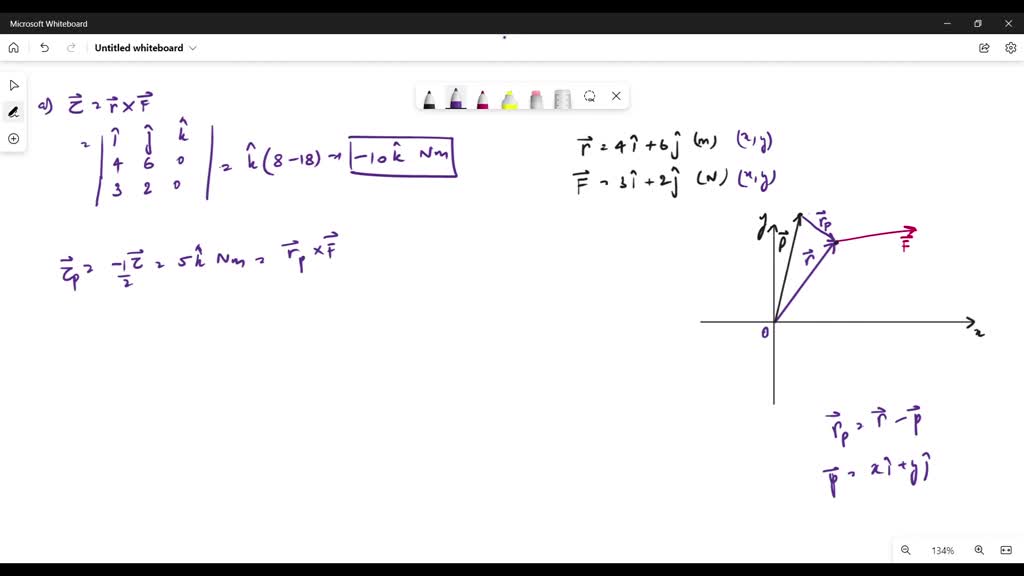 Una partícula se ubica en la posición vectorial 𝐫=(4.00 𝐢̂+6.00 𝐣̂) m y ...