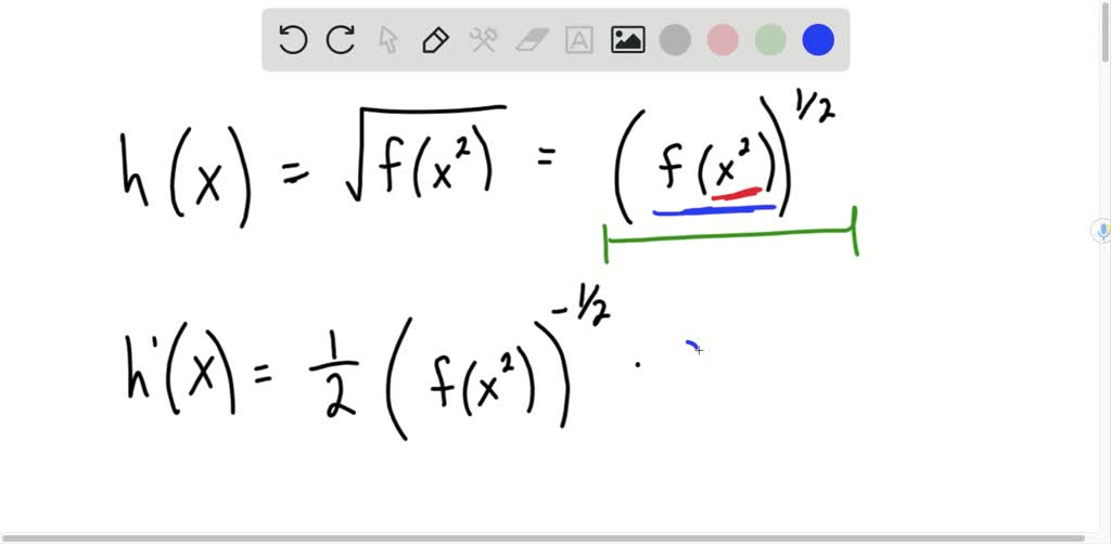 SOLVED:A function h(x) is defined in terms of a differentiable f(x) . Find an expression for h ...