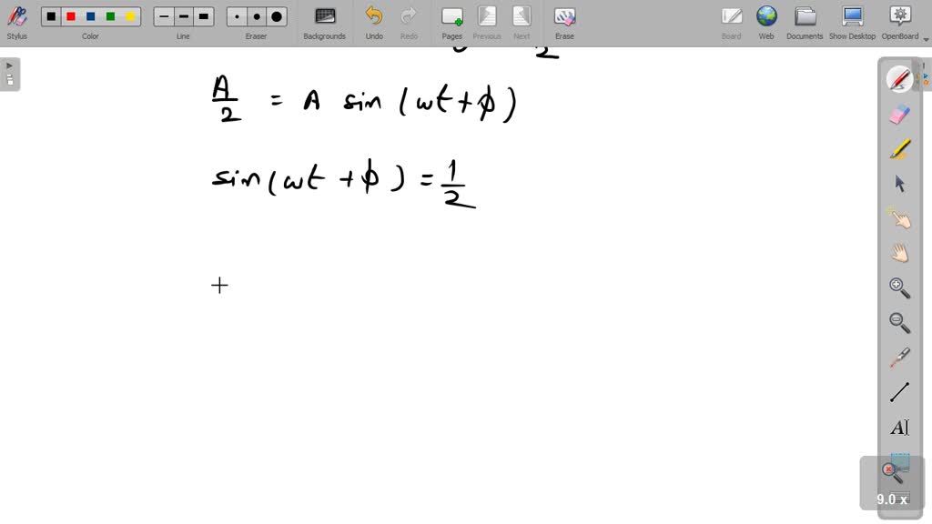 SOLVED:Two particles execute simple harmonic motions of same amplitude and frequency along the ...