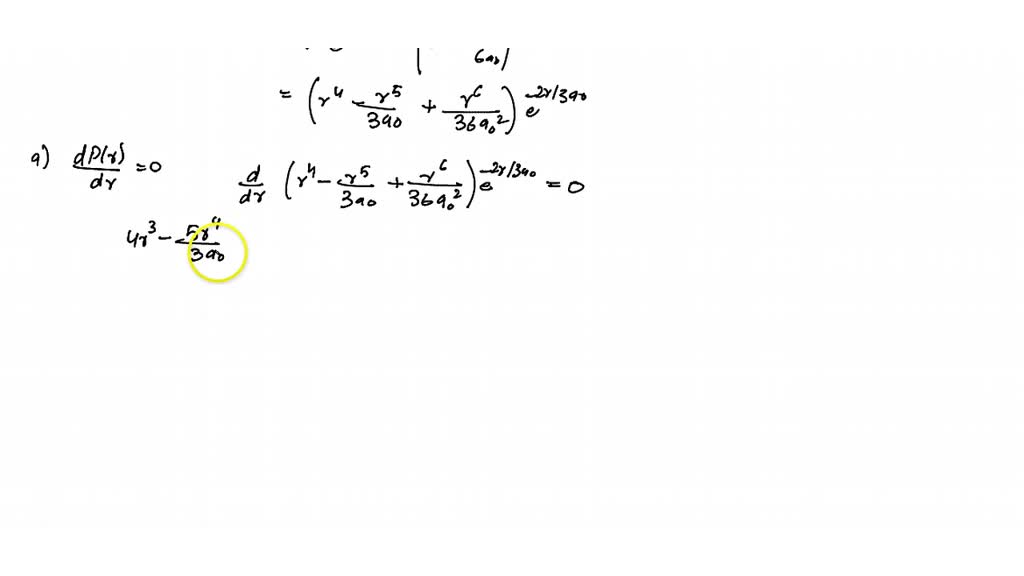 Solved A What Is The Expectation Value Of The Distance From Proton Of