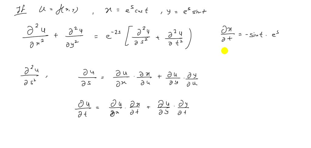 SOLVED:Assume that all the given functions have continuous second-order partial derivatives. If ...