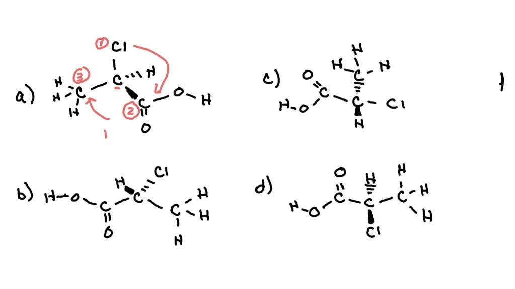 SOLVED:Which of the following structures are identical? (Green = Cl.)v ...