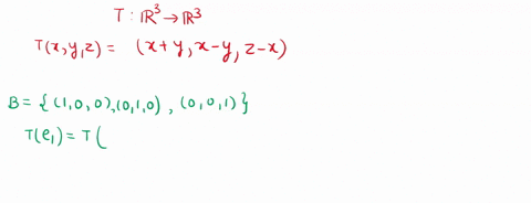 SOLVED:The Standard Matrix for a Linear Transformation In Exercises 1-6, find the standard ...