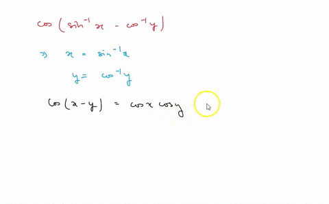 SOLVED:Write each trigonometric expression as an algebraic expression (that is, without any ...
