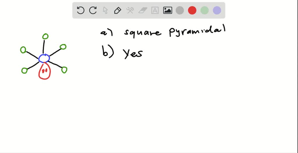 SOLVED:An AB5 molecule adopts the geometry shown here. (a) What is the ...