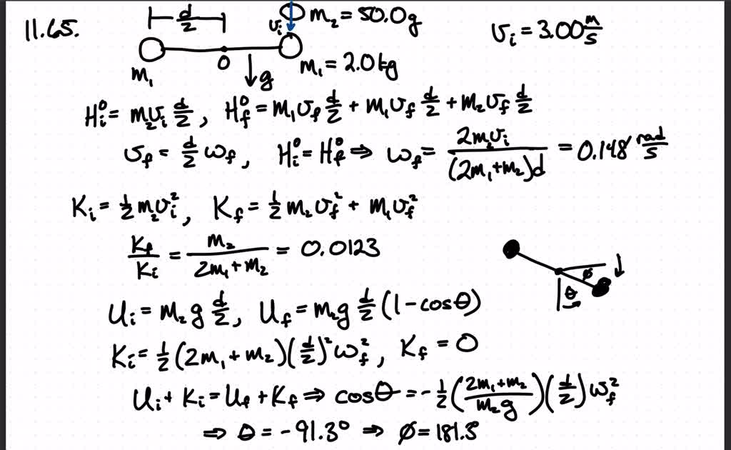 SOLVED:Conservation of Angular Momentum Two 2.00 kg balls are attached ...