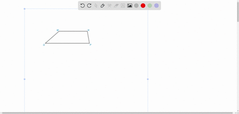 SOLVED:A trapezoid is a four-sided figure that contains one pair of ...