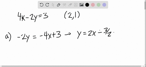 SOLVED:Finding Parallel and Perpendicular, write equations of the lines ...